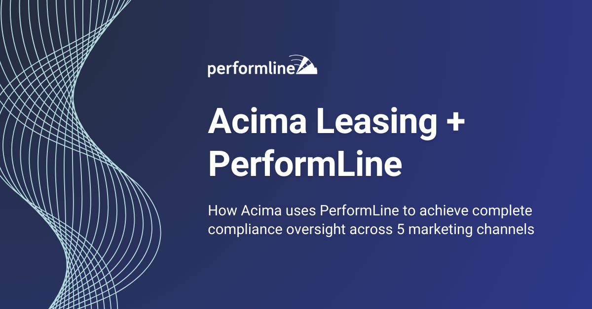 Acima Leasing Uses PerformLine for Compliance & Operational Excellence