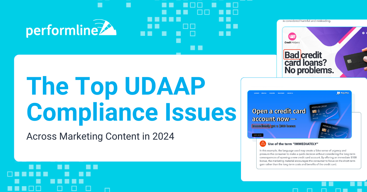 Report: Top UDAAP Compliance Issues Across Marketing Content